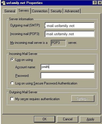 Outlook Express Setup